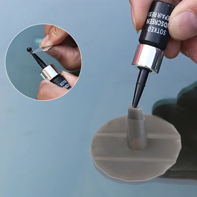 Automotive Glass Repair Kit Tools for Windshield Crack and Scratch ...
