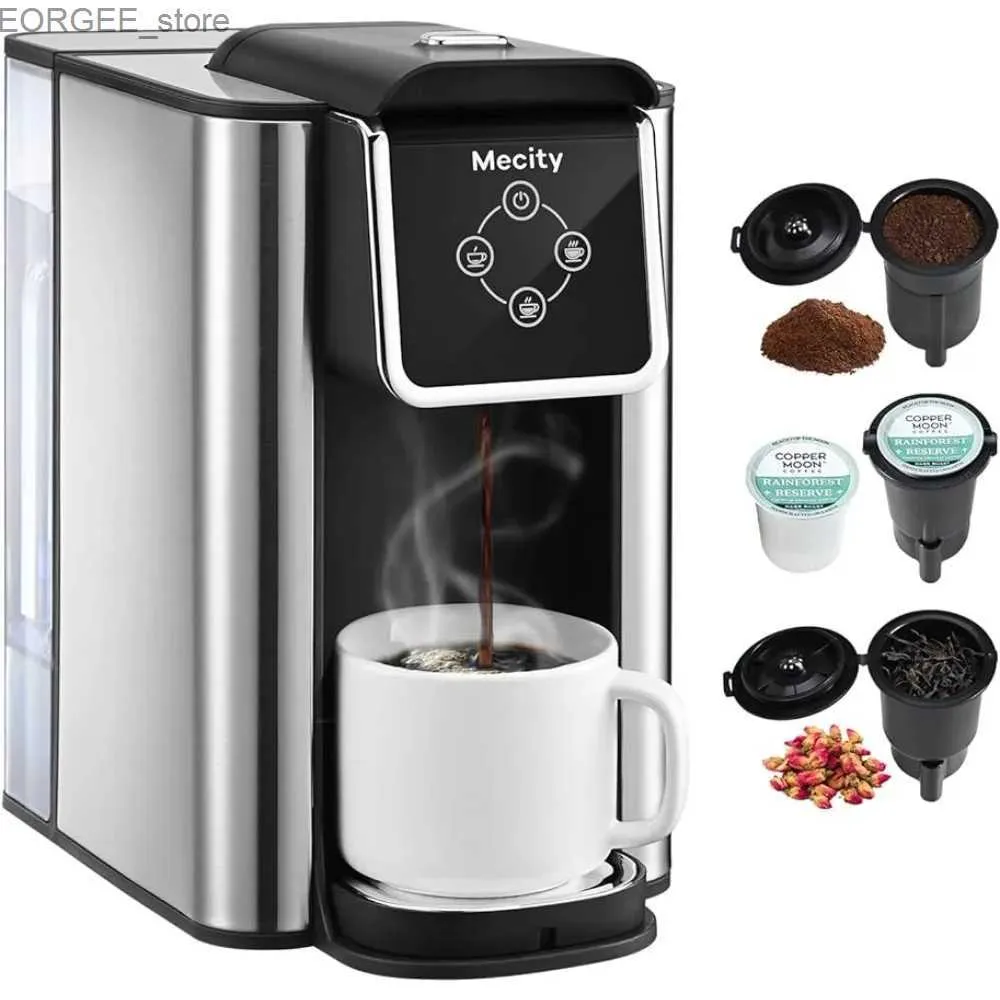 3-in-1 Coffee Maker: Single Serve & Instant Coffee Brewer - Fast ...