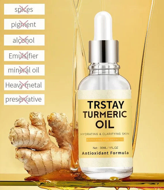 New Turmeric Oil Glow To Facial Lightening Serum For Black Brown Skin ...