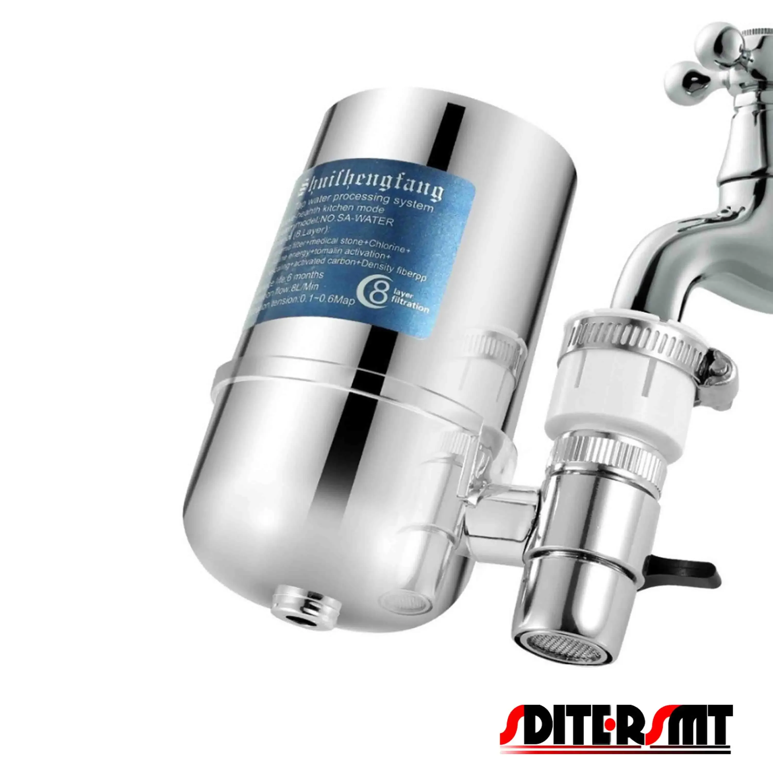 DHgate.com:Rust-Eliminating Tap Water Purifier: Double-Outlet Kitchen ...