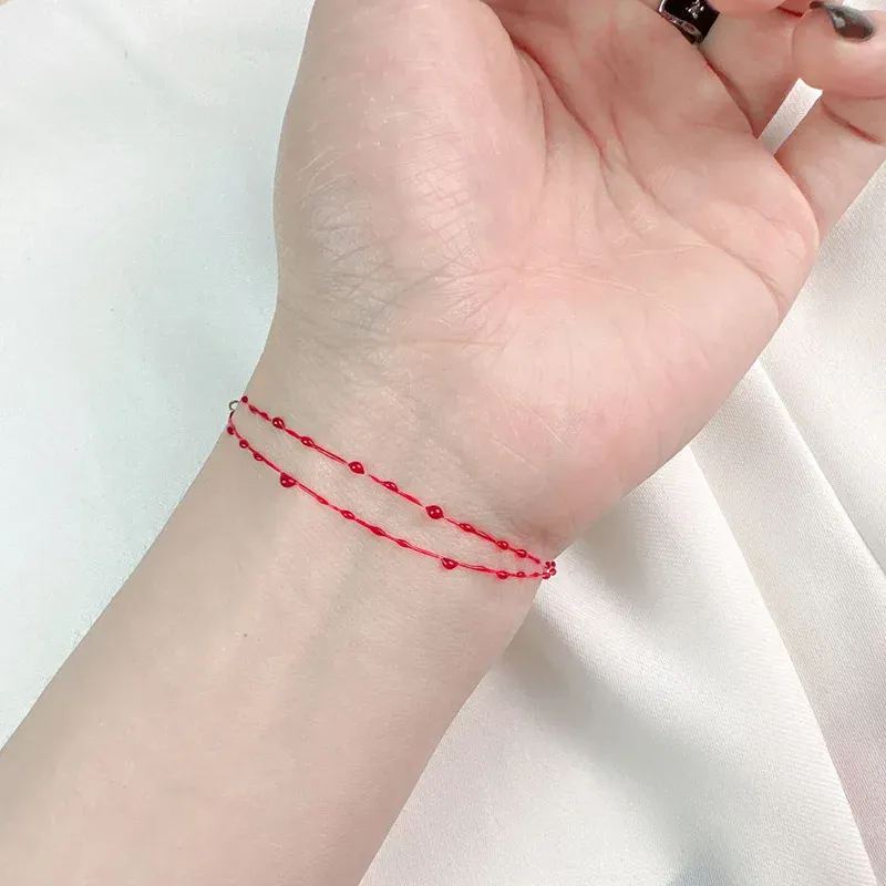 Creative Red Blood Drop Cross Bracelet Necklace... From Ddmyhome, $18. ...