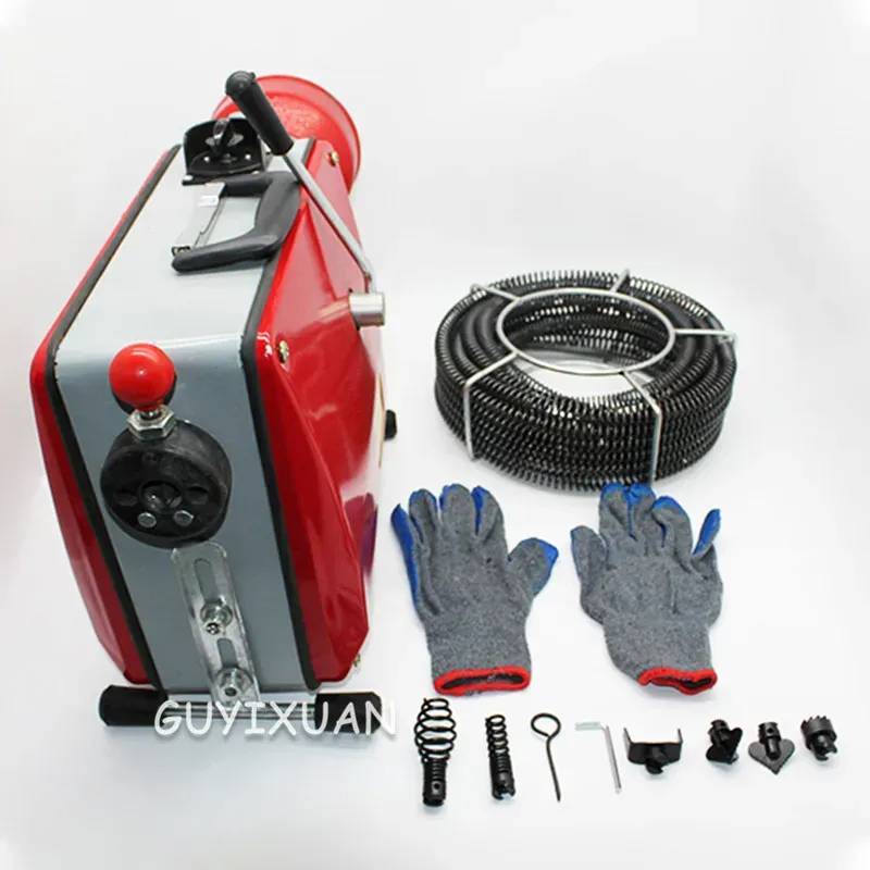 Professional 100D Full Automatic Electric Pipe Dredging Machine For ...