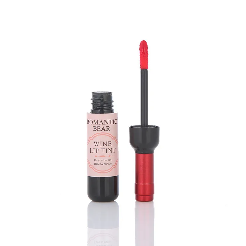 Wine Lip Tint Set, Waterproof Long Lasting Matte Liquid Wine Bottle Lip ...