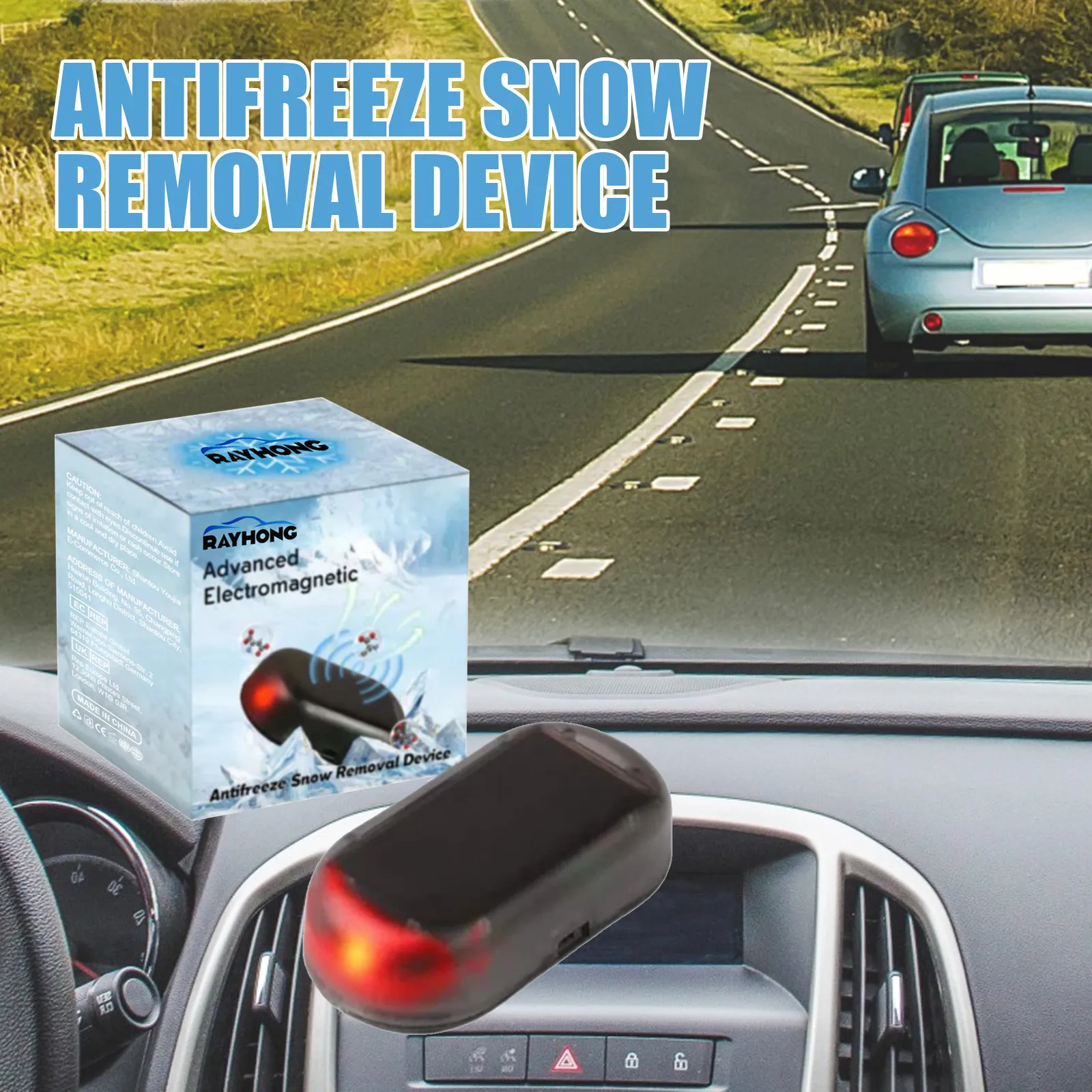 RAYHONG Car Window Frost Protection Device Electromagnetic Interference ...