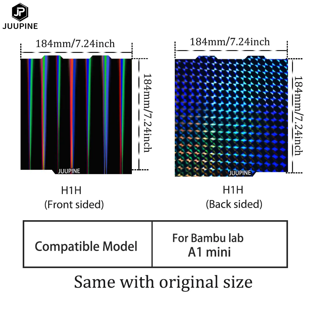 Bambu Lab A1 Mini Build Plate, Double-Sided PEI Sheet for Bambulab A1 ...