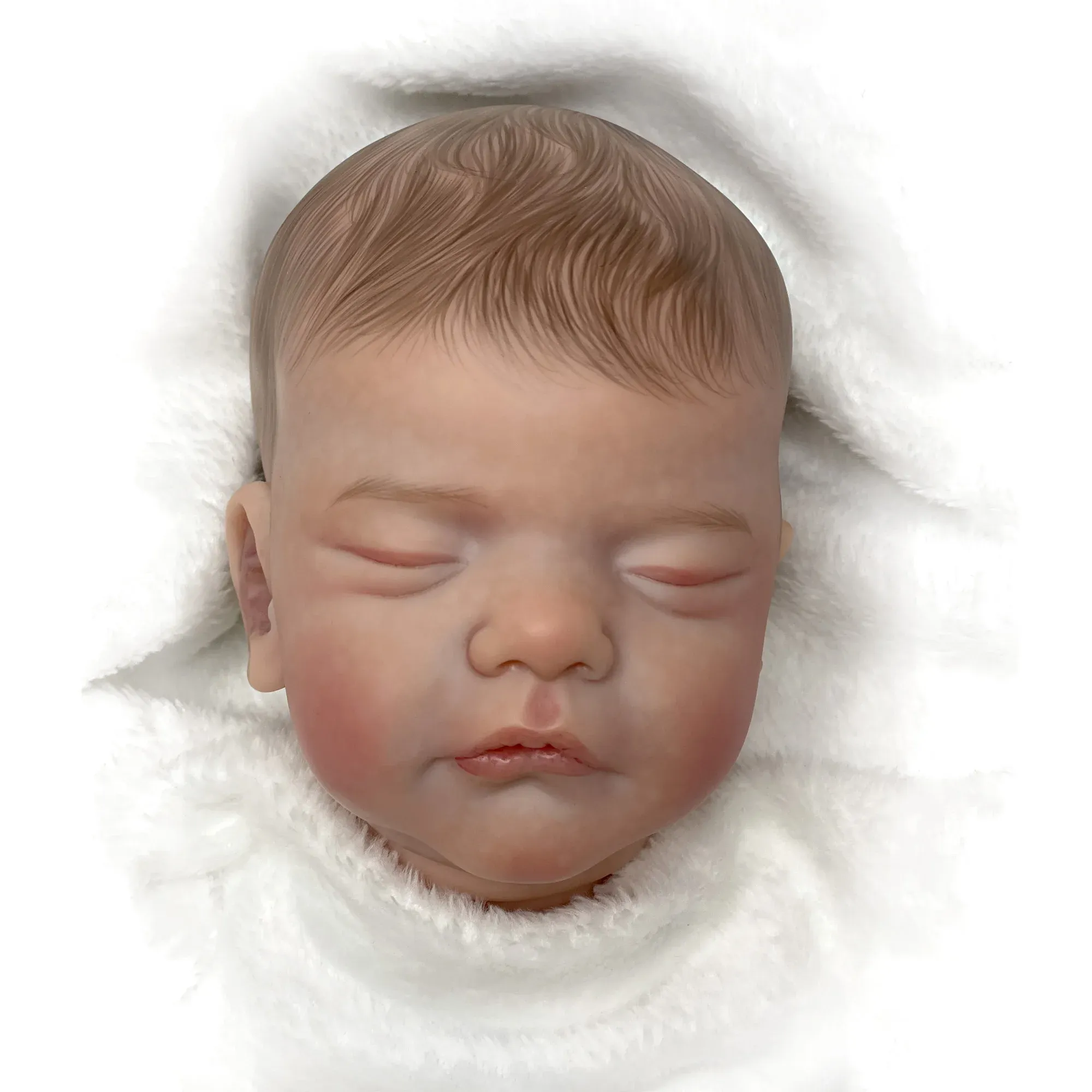 Sam 18 Reborn Baby Doll Kit Handmade Soft Vinyl Parts, Lifelike ...