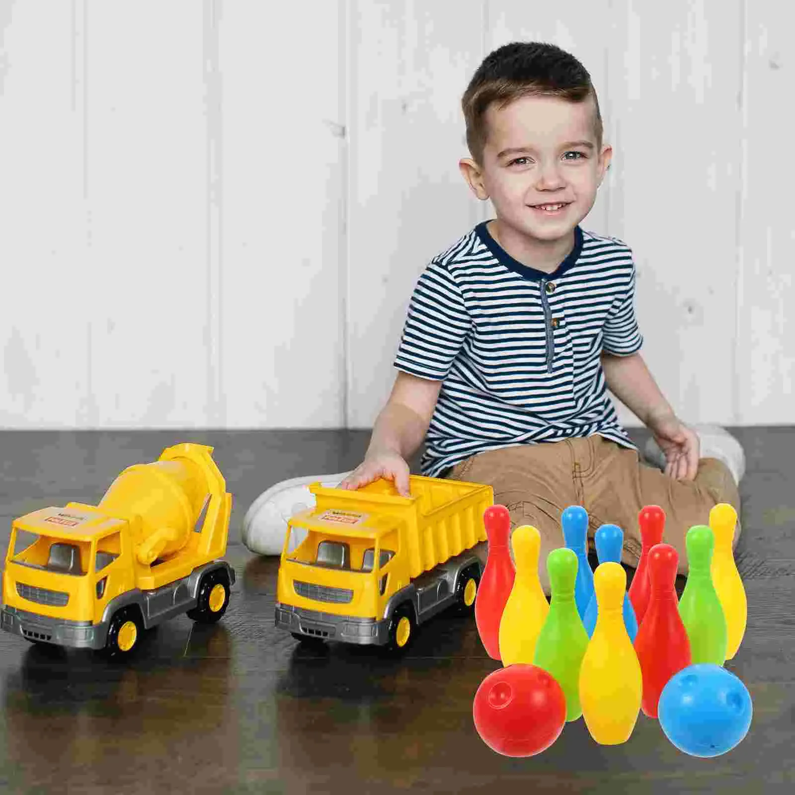 11cm Kids Tabletop Bowling Game - Portable Bowling Set for Family Fun ...