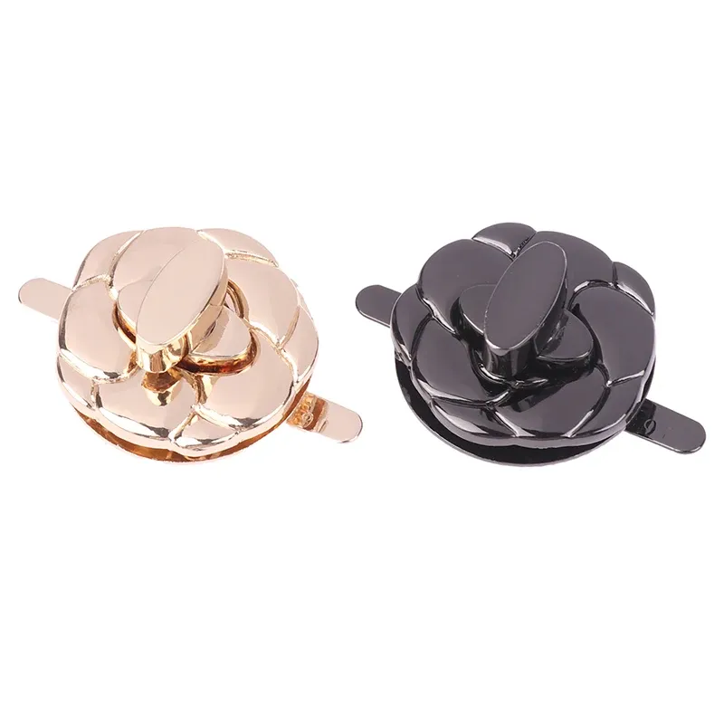 Flower Shape Metal Bag Clasp Lock Snap Fastener for Handbags and Purse ...