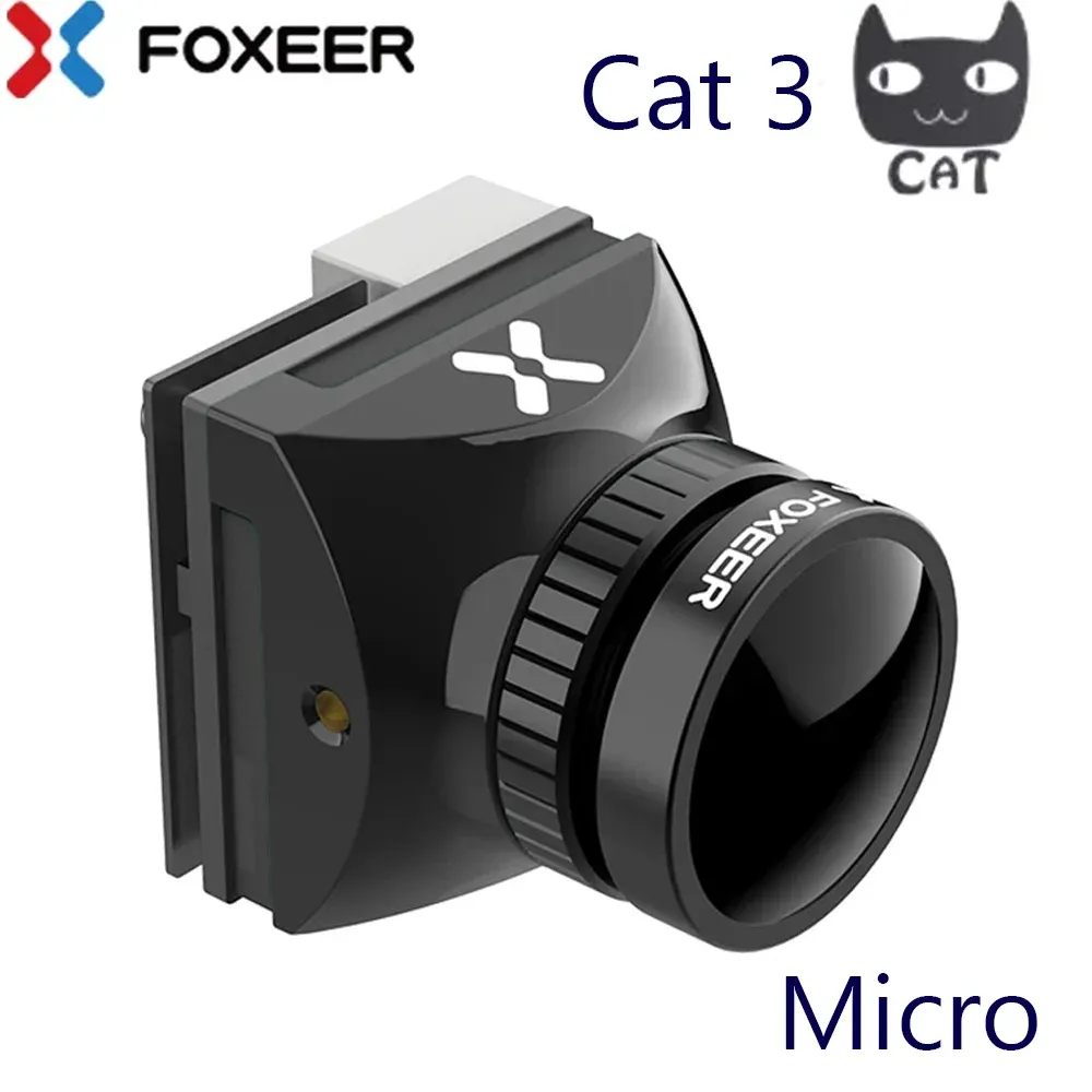 Micro FPV Camera for Drones Foxeer Mini Cat 3 Night Flight 1 3 Sensor Starlight