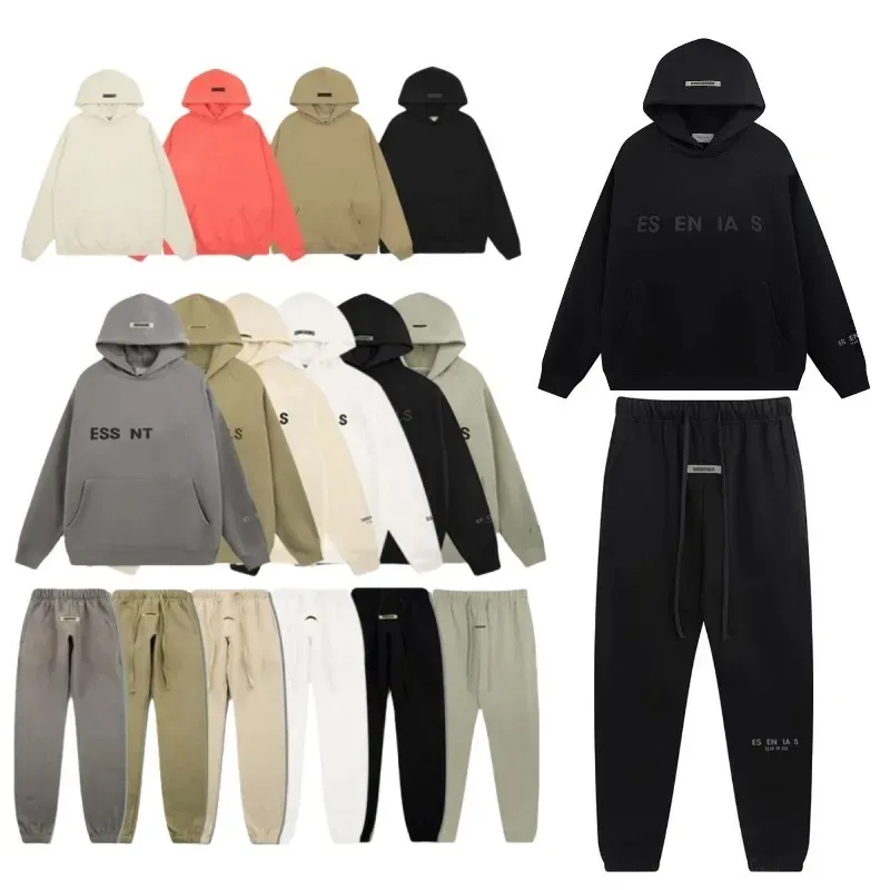 Essential Sweatshirt Black Essential Hoodie For Men And Women Designer ...