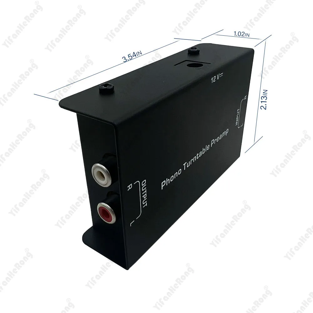 PP900 Phono Preamp Ultra-Compact RCA Input Output Signal Preamplifier ...