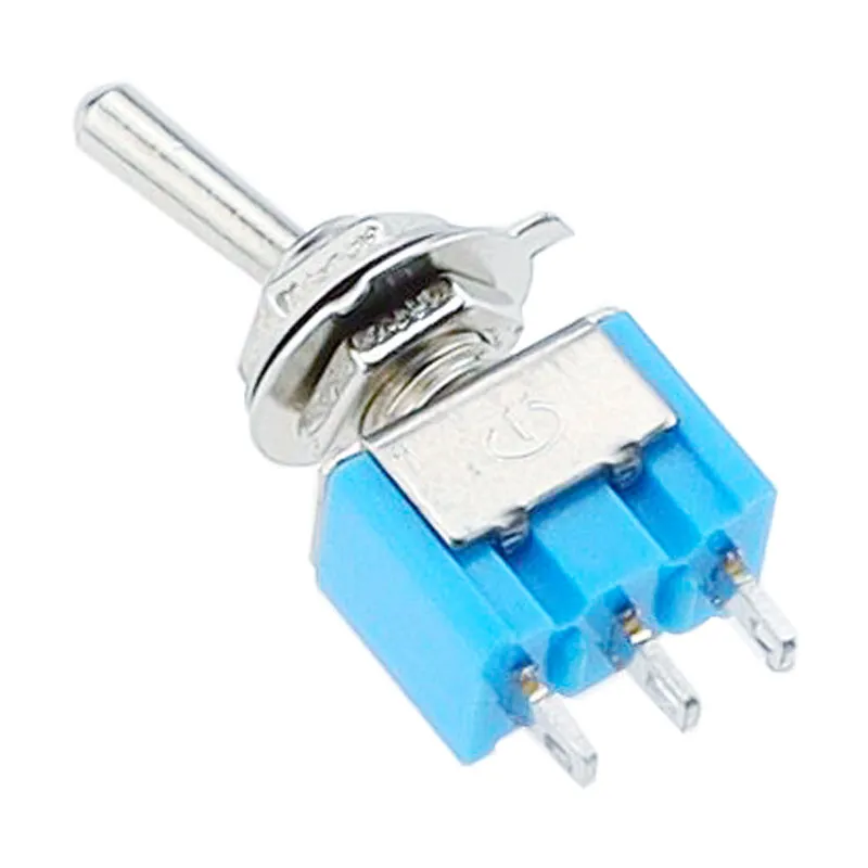DHgate.com:Blue 3-Pin SPDT ON-ON ON-OFF-ON Miniature Toggle Switches ...