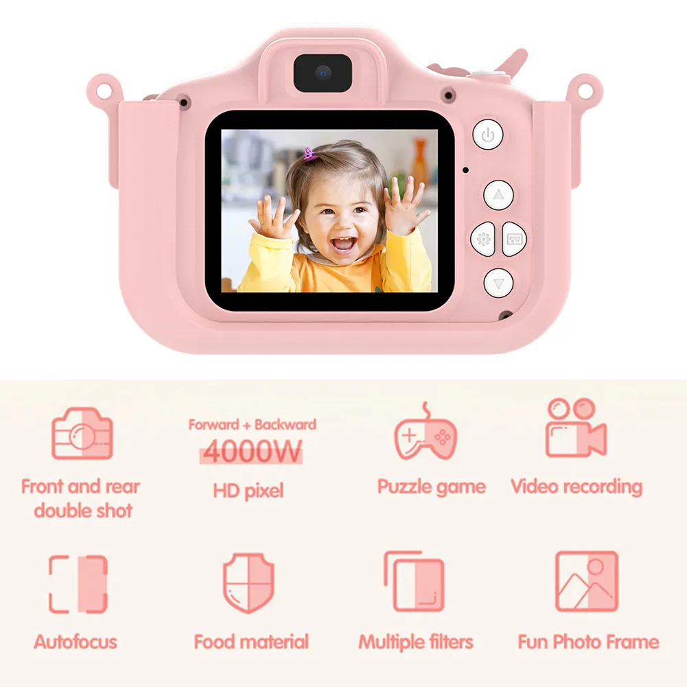 Kids Mini digital camera - 1080P HD, 2.0 Inch Screen, Educational Toy ...