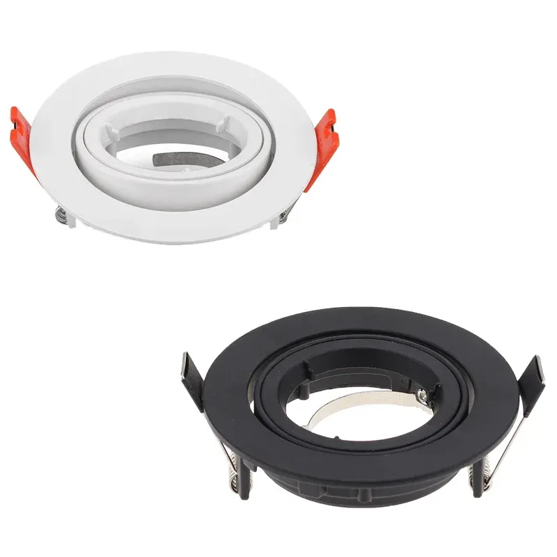 DHgate.com:MR16 Round Recessed Spotlight Trim Ring - GU10 Lamp Holder ...