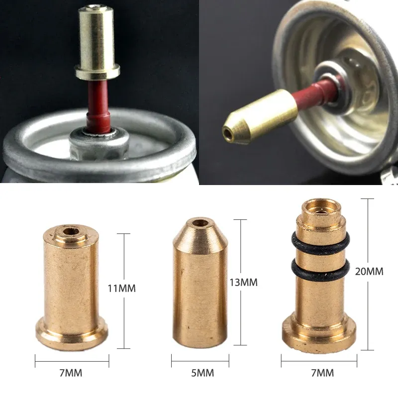 DHgate.com:3pcs Windproof Metal Refillable Butane Gas Lighter Adapter ...