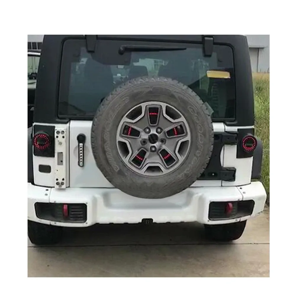 3rd Brake Light for Jeep Wrangler 2007-2024, Spare Tire Brake Light ...