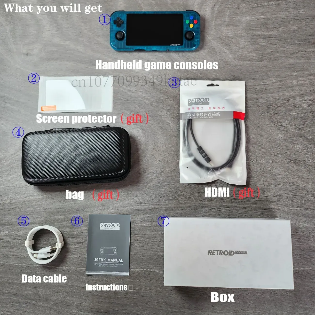 DHgate.com:Retroid Pocket 3 Plus: Android 11 Gaming Handheld, 4.7 Inch ...