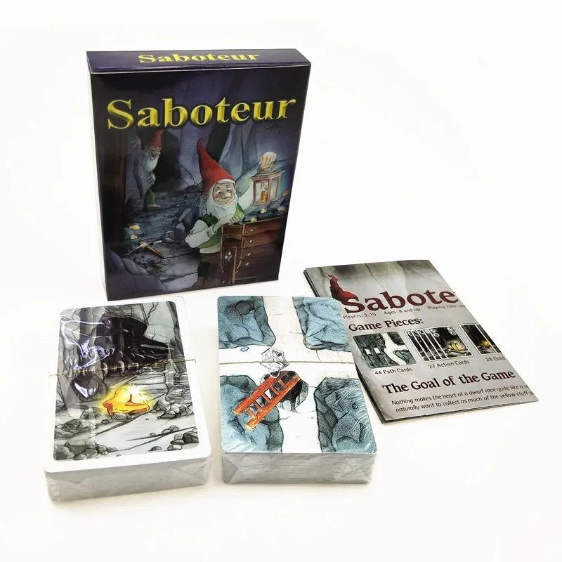 Saboteur: Thrilling Card Deck Game for Family Fun, Adventure, and ...