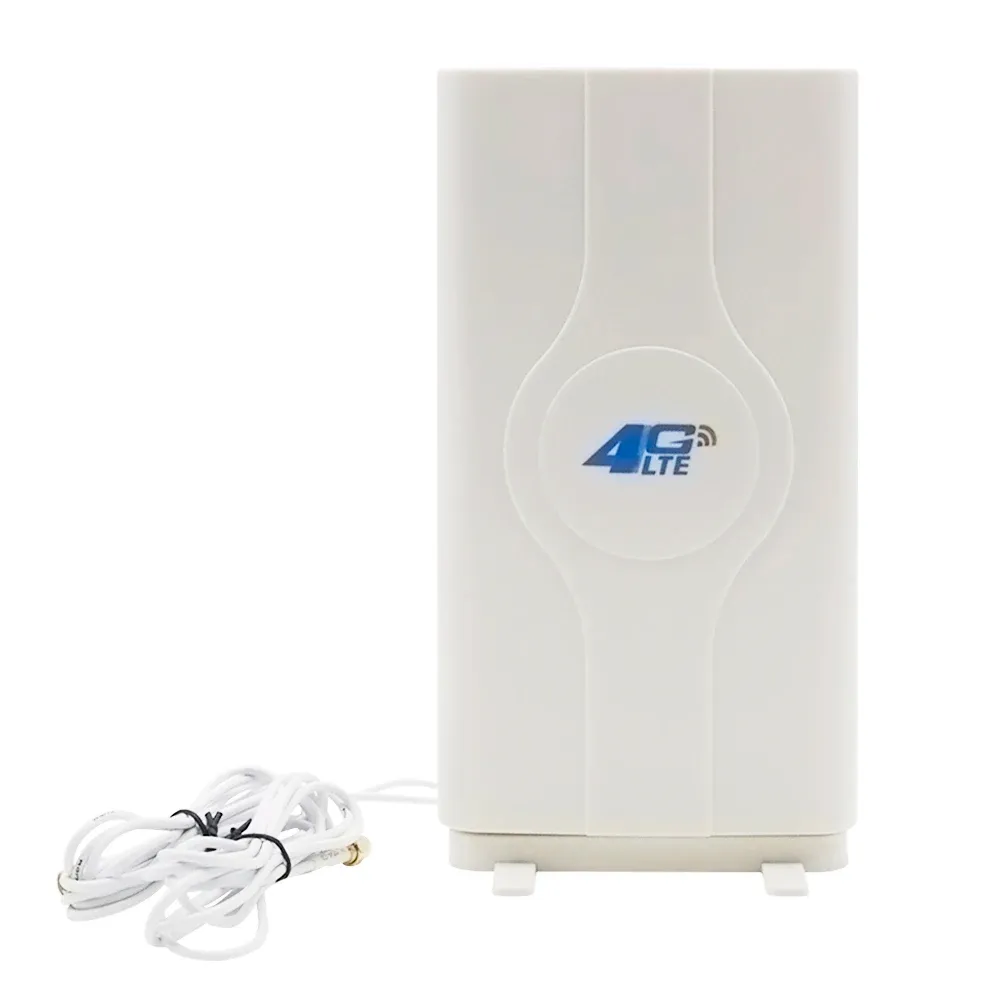 DHgate.com:High Gain 700-2600MHz 88dBi 3G 4G LTE MIMO Panel Antenna w/ SMA Male Connector + 2/3 ...