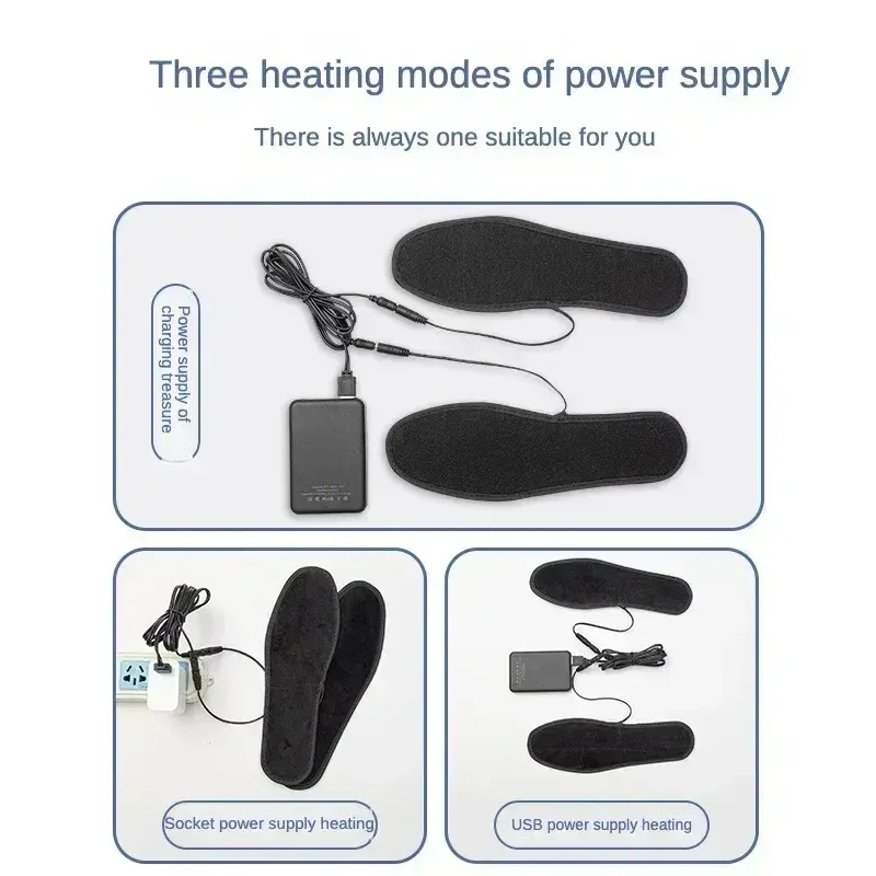 DHgate.com:USB Electric Heated Insoles Washable Winter Warm Feet Warmer ...