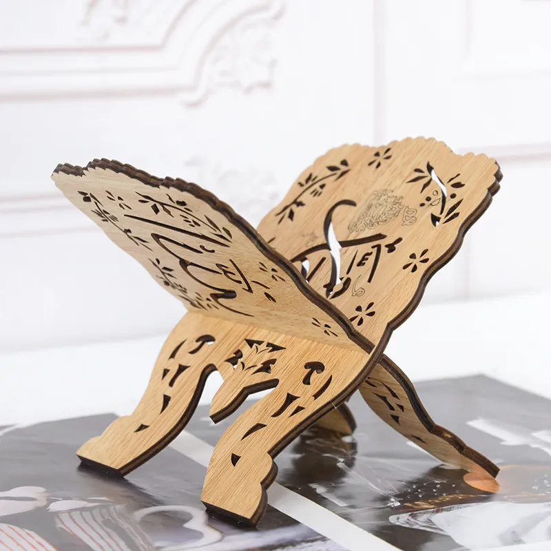 DHgate.com:Exquisite Wooden Quran Stand Holder: Islamic Bible Book ...