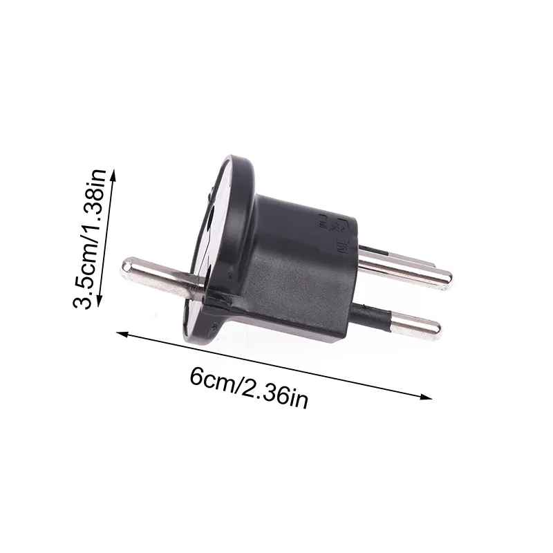 Universal EU to Switzerland Power Plug Adapter - Safe 250V Travel ...