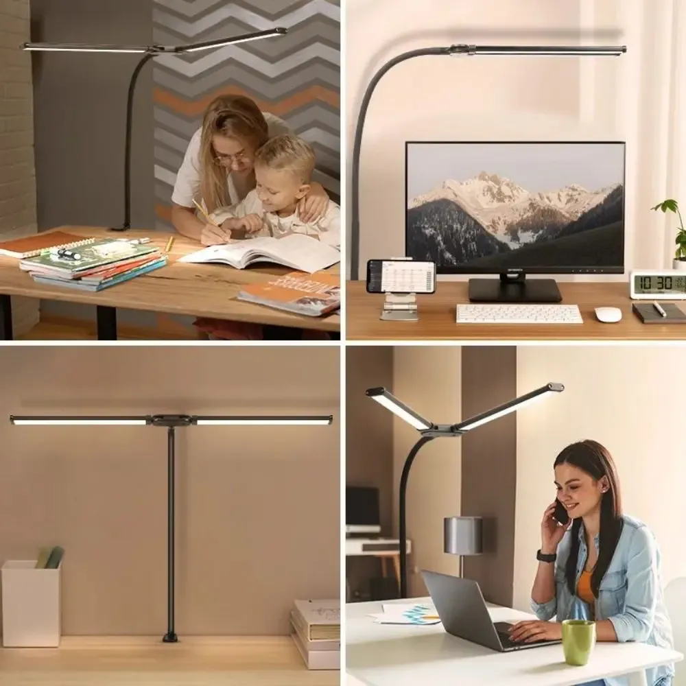 DHgate.com:2024 Dimmable LED Desk Lamp with Clip - USB Powered, 3 Modes ...