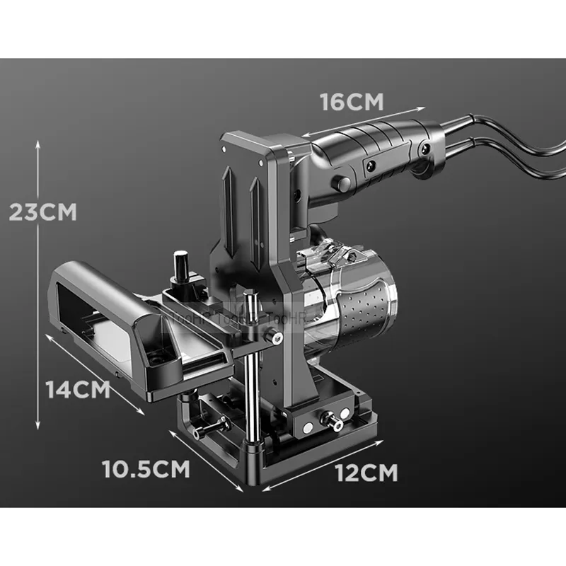 2-in-1 Mortising jig assembly for Trimming Machine with Slotting ...