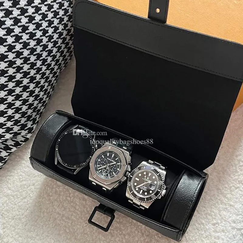 Classic 3 Watch Case Box Mens Designer Women Pouch Cover Bag Timepieces ...