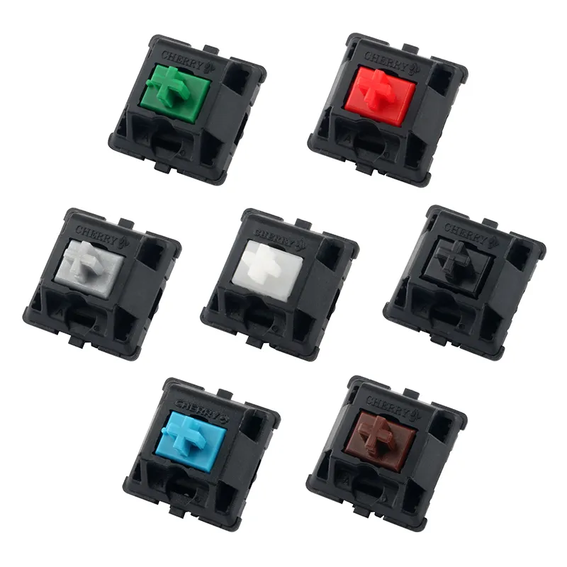 For Cherry MX Mechanical Keyboard Switch Silver Red Black Blue Brown ...