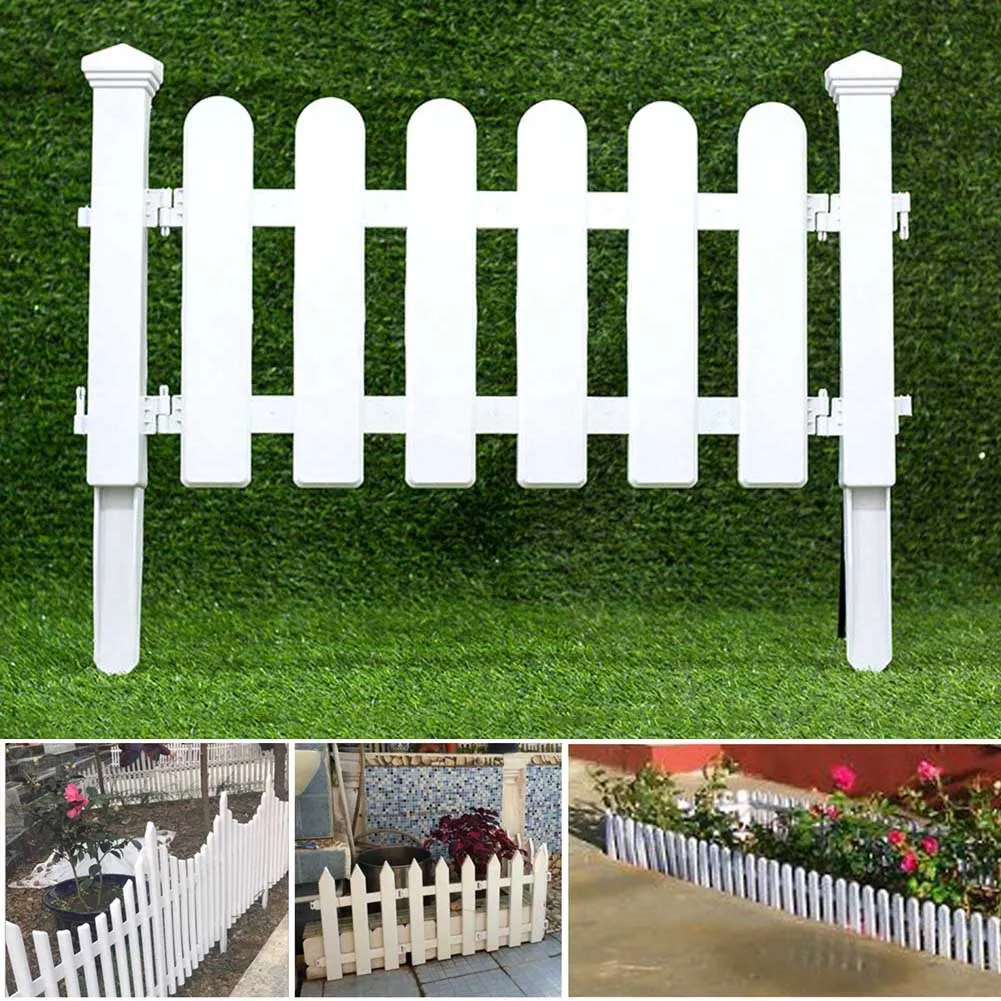 DIY Miniature PVC Plastic Cheap Garden Fencing For Garden, Succulents ...