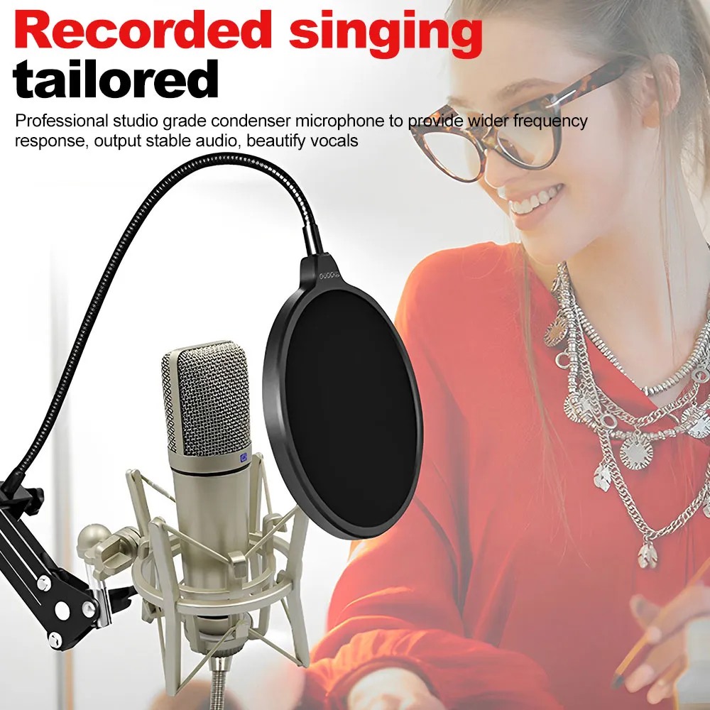 DHgate.com:U87 Pro Condenser Microphone Kit: Cardioid Studio Mic for ...