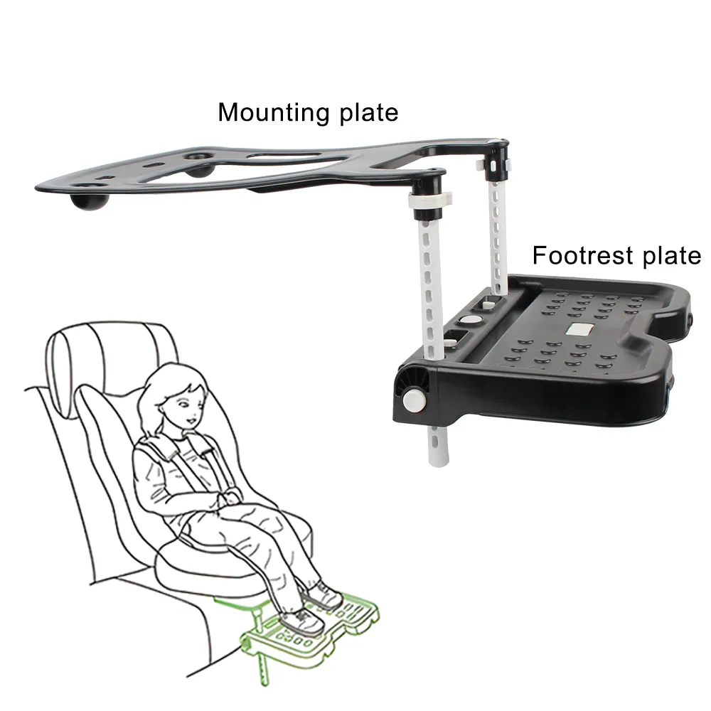 Adjustable Car Footrest for Kids - Safety Seat Foot Support, Pram ...