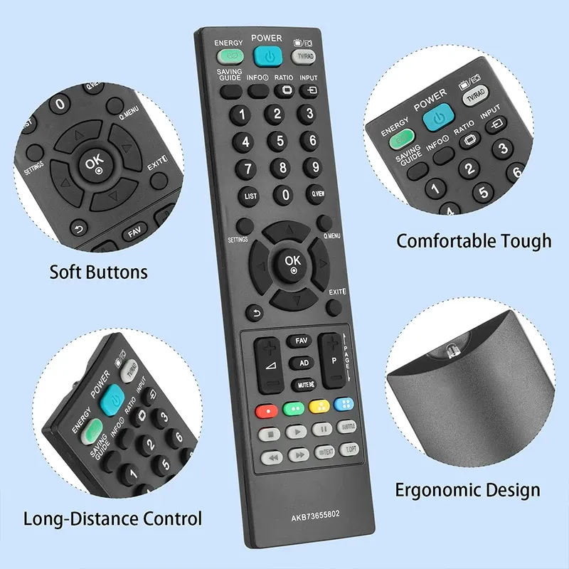 LG TV Remote Control AKB73655802 Compatible with Models 32LS345T ...