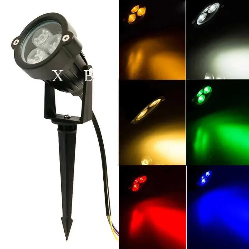Outdoor LED 12v Led Landscape Lights 3W/9W Peak Spotlight, RGB, IP65 ...