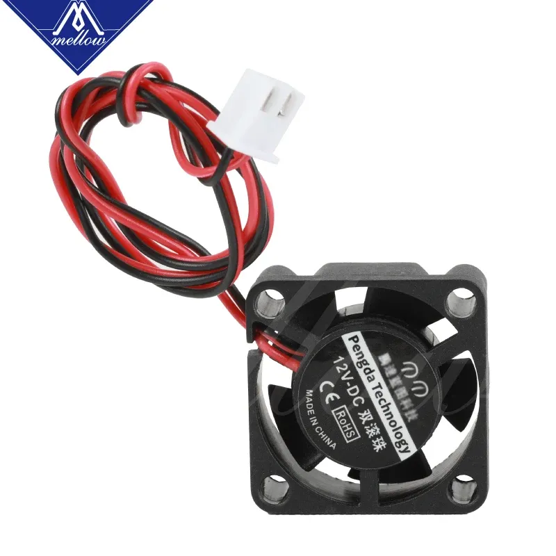 High-Performance Dual Ball Bearing 2510 Fan for 3D Printers Cooling ...