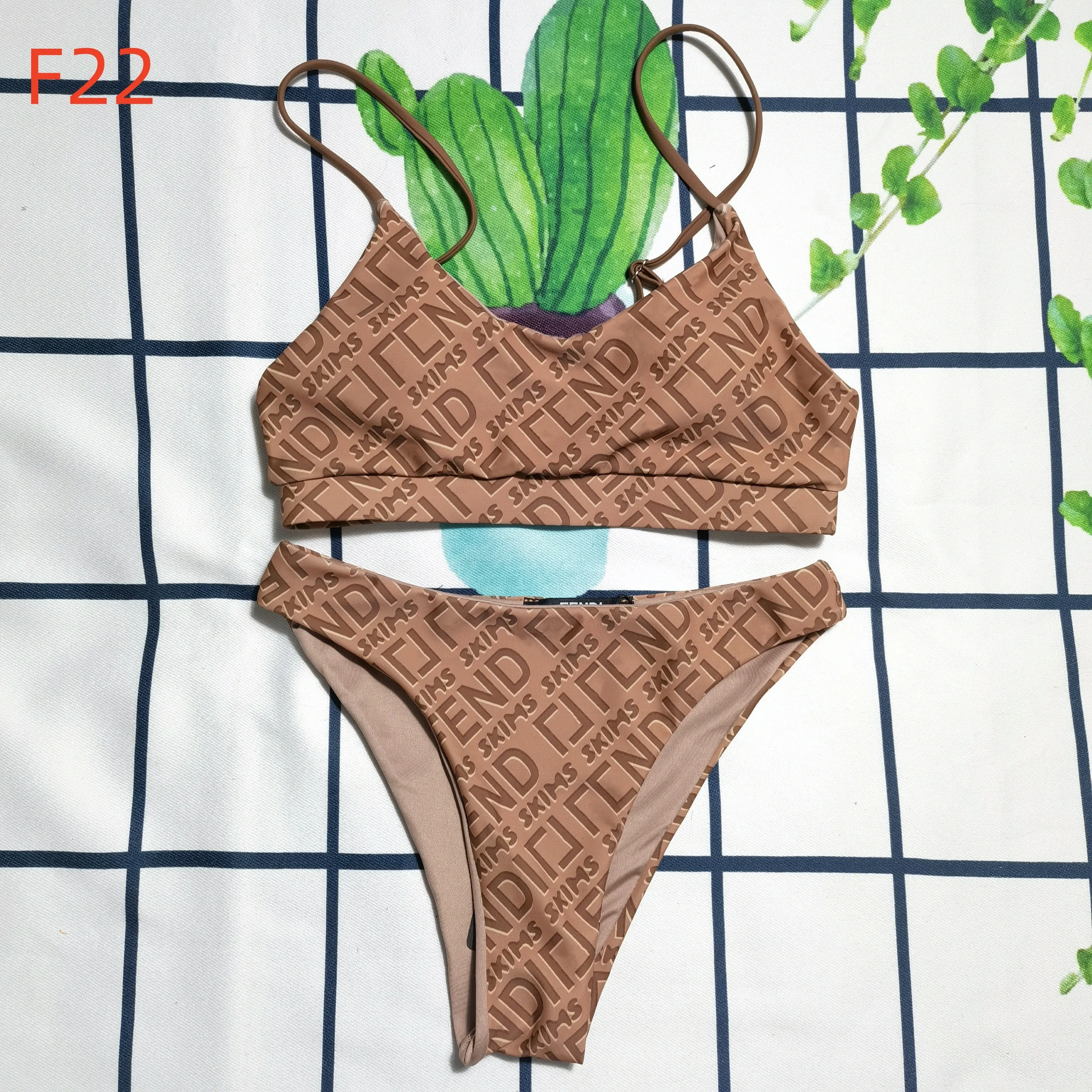 Stylist Brand Bikinis Women's Designer Swimsuits Classic Luxury Beach ...