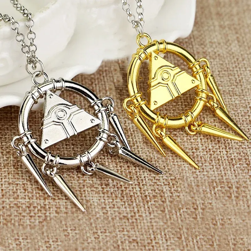 DHgate.com:Yu-Gi-Oh Necklace with 3D Millenium Puzzle and Wheel Pendants - Wisdom Pendant ...