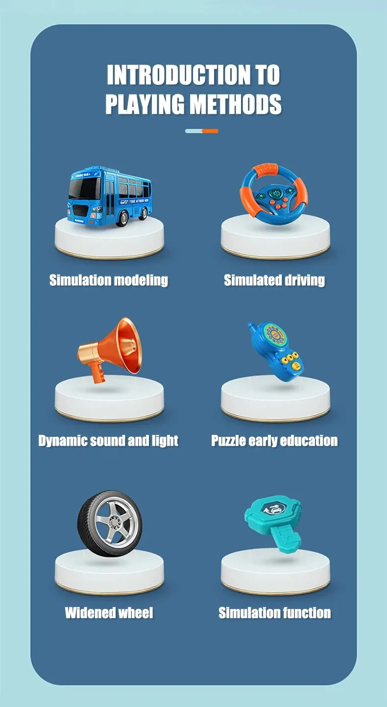 Kids Morphing Bus Pretend To Drive With Bus Simulate Driving To ...