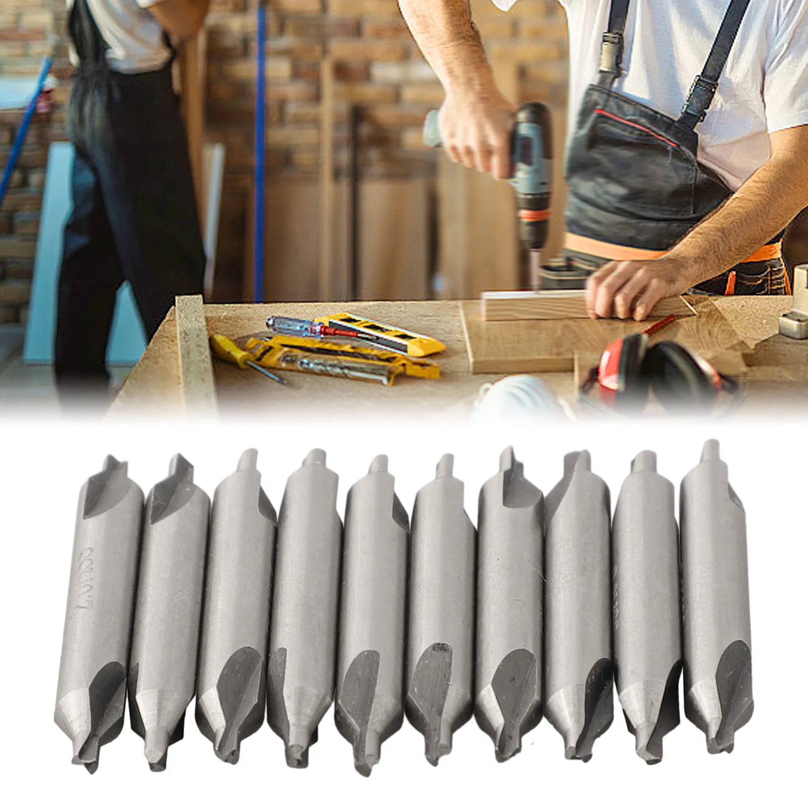 DHgate.com:High-Speed Steel 60-Degree Angle Counterbore Drill Bit Set ...