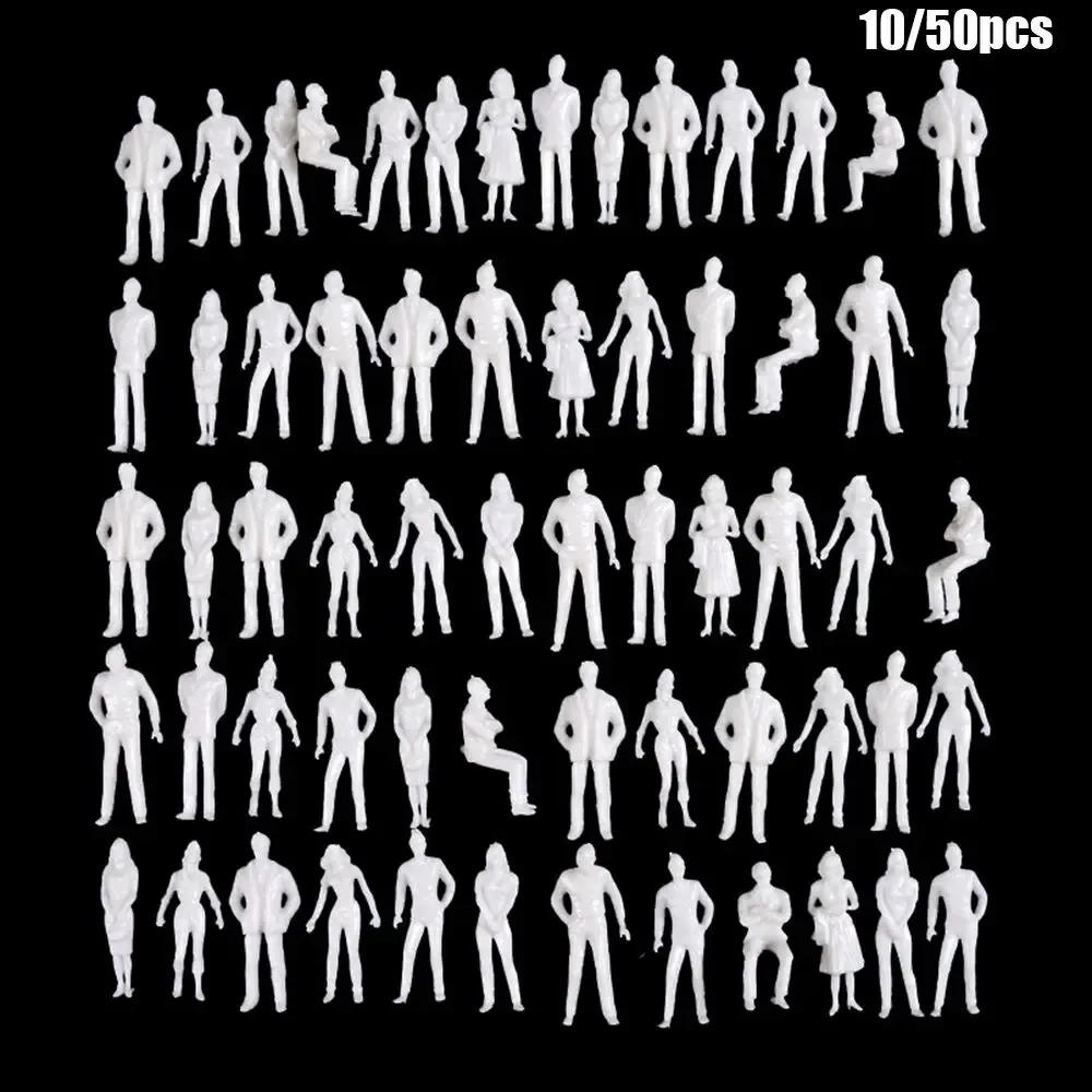 10/Miniature White Figures Architectural Model Human Scale Model ABS ...