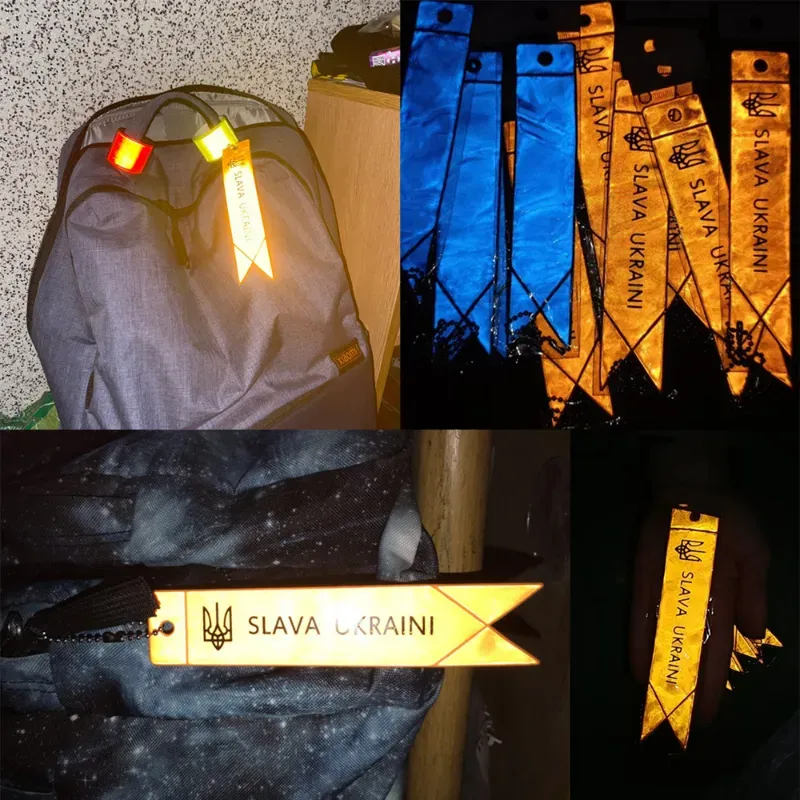 Reflective custom keychains for Bags and Backpacks