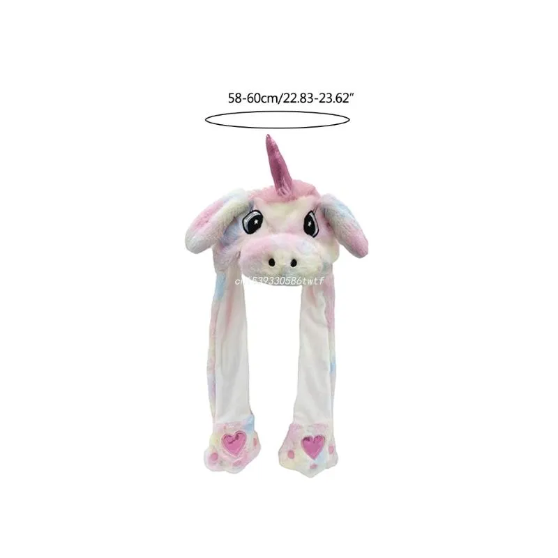 Christmas Plush Ear Moving Beanie Hat for Men and Women from Dhgate ...