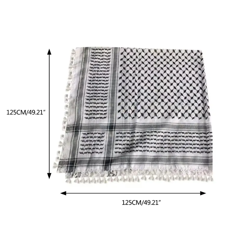 Scarf Arab Shemagh Keffiyeh Palestine Scarf Men Women... From ...