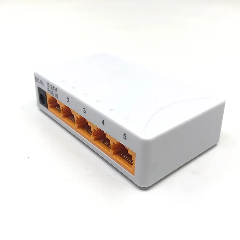 DHgate.com:100Mbps 5-Port Mini Ethernet Switch Hub with VLAN Support ...
