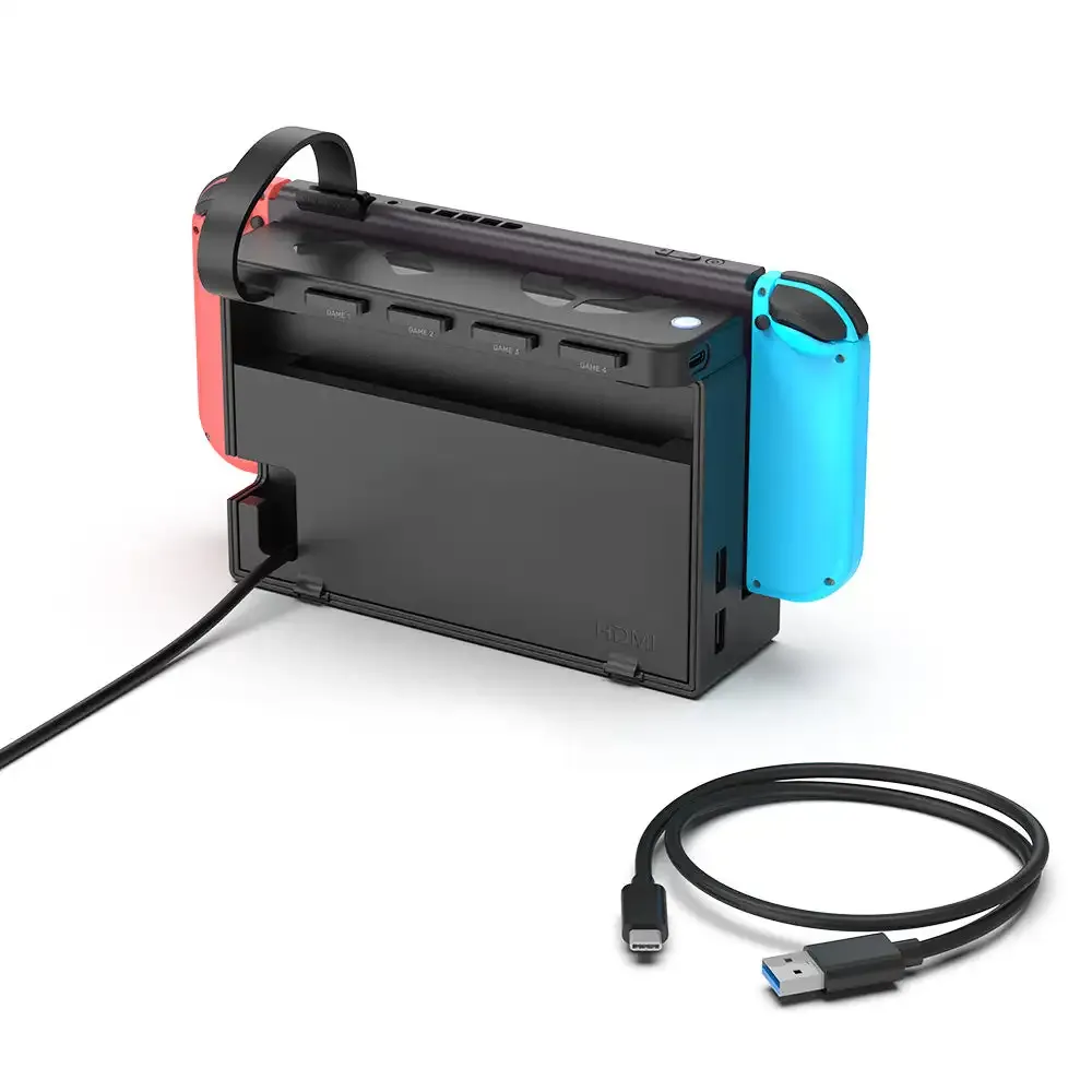 Multi-Port Game Card Adapter: Quickly Switch Between Games, Supports ...