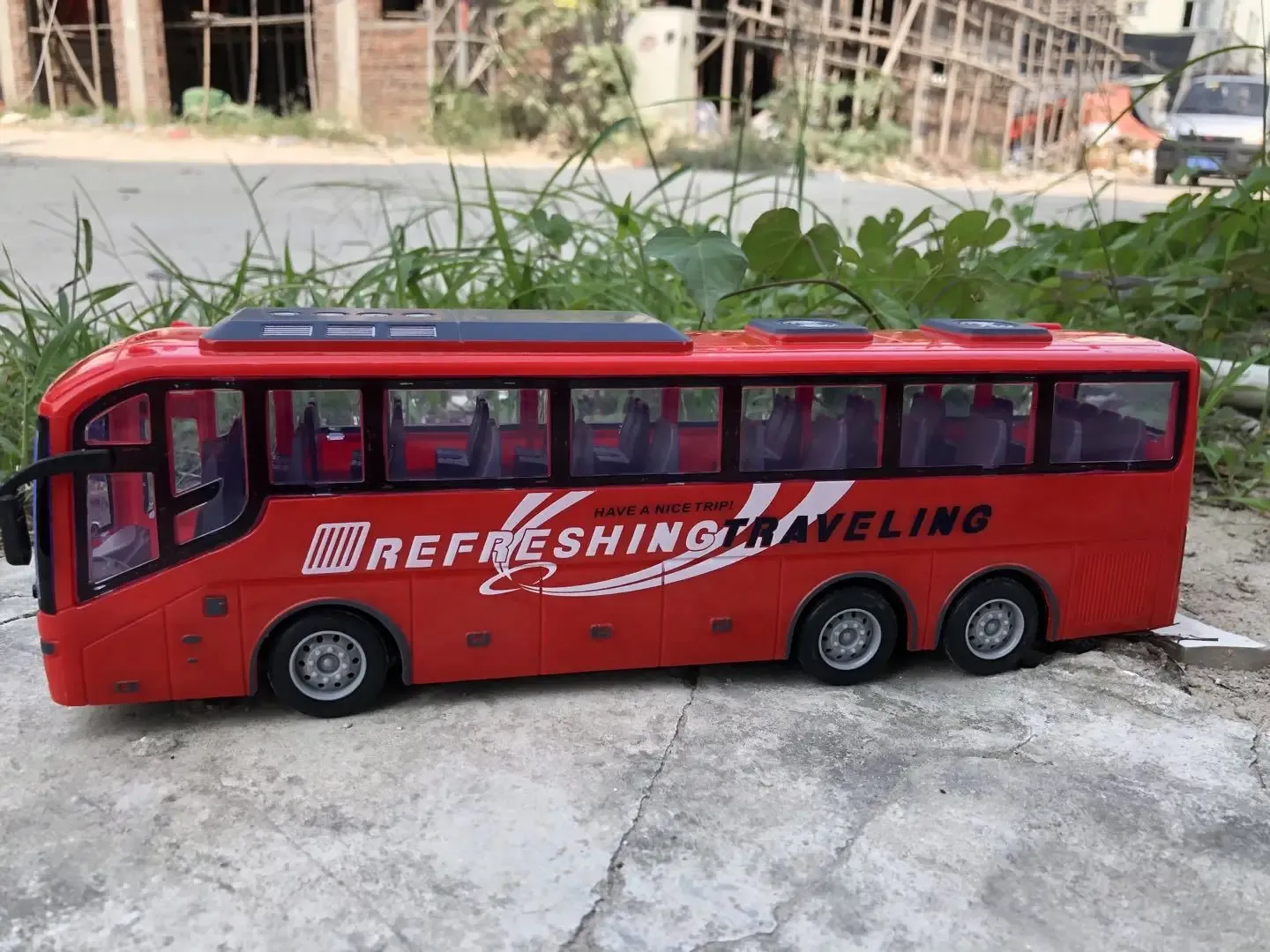 Model Toy Car: 1/30 Scale Remote Control Bus Toy With... From Ddmyhome ...