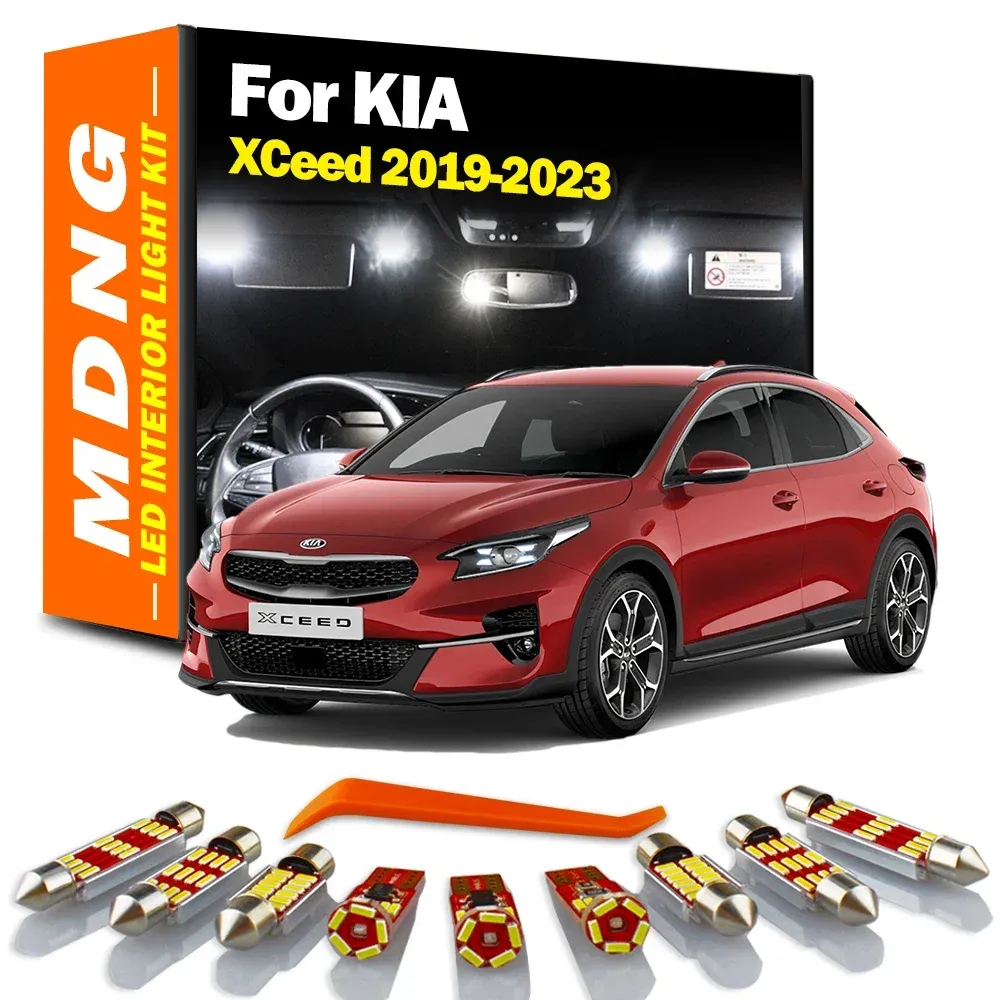 DHgate.com:2024 MDNG 12-Piece LED Car Interior Light Kit: Sun Visor ...