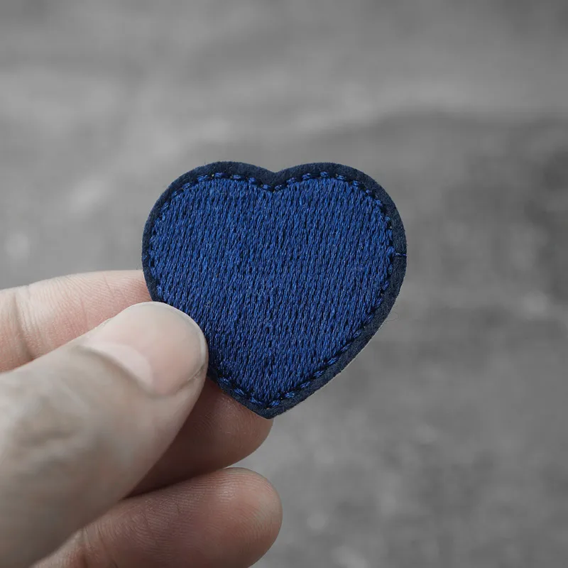 Color Heart Shape Iron-On Embroidered Patches Sewing Supplies ...