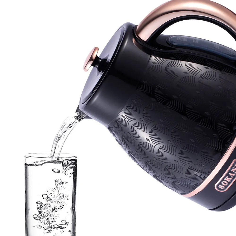 Electric Kettle With Temperature Control 1.7L Retro Kettle 2000W Fast ...